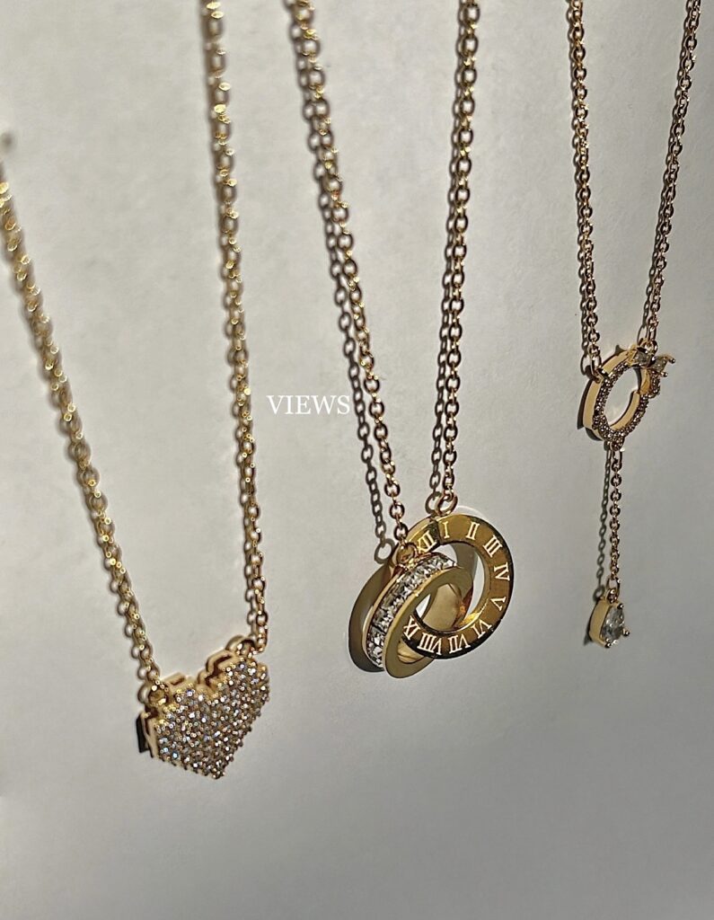 CZ ROMAN NECKLACE | VIEWS - Official