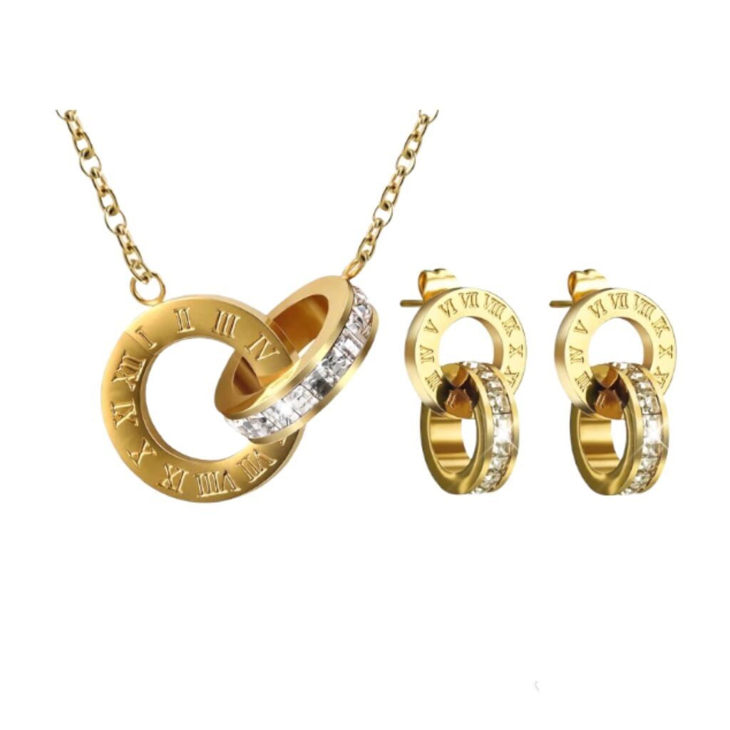 CZ ROMAN NECKLACE | VIEWS - Official