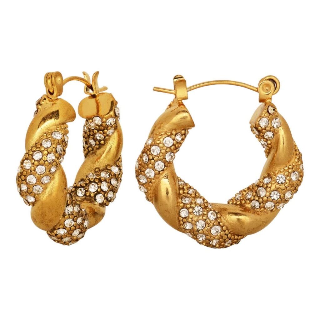 TWISTED FRENCH HOOPS | Buy Now